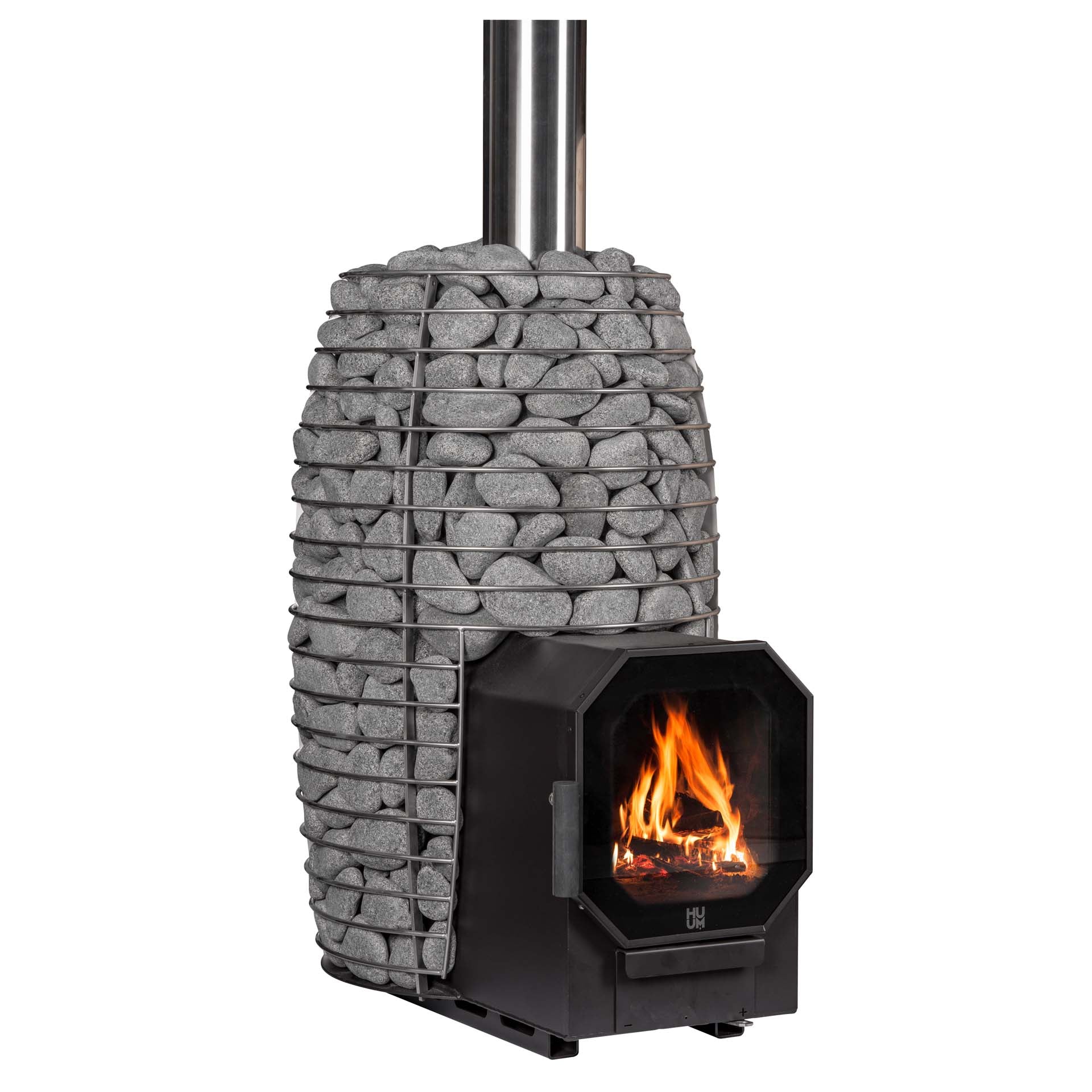 HUUM HIVE Flow LS Sauna Stove | Extended Firebox & Eco Heating
